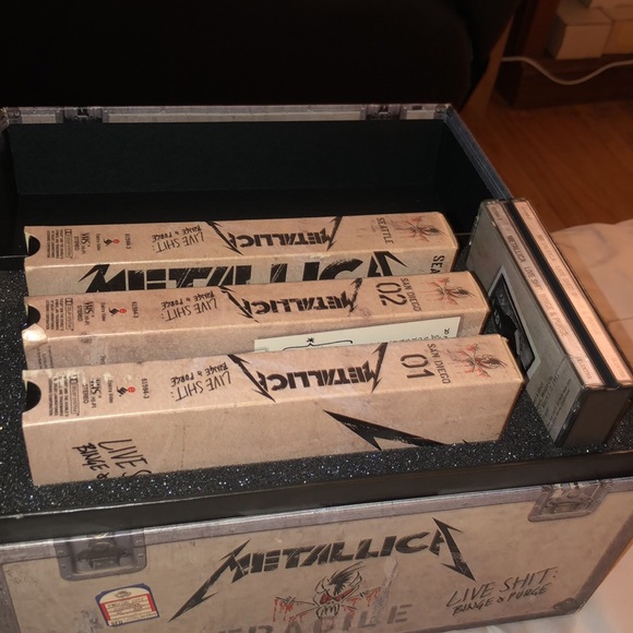 Media | Metallica Live Shit Binge Purge Box Set | Poshmark
